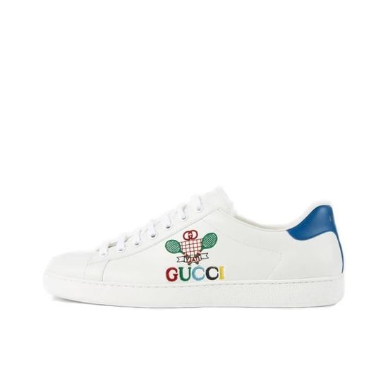 Chaussure Gucci Basket 2021 Sneakers Pas Cher Femme Homme Blanc ...