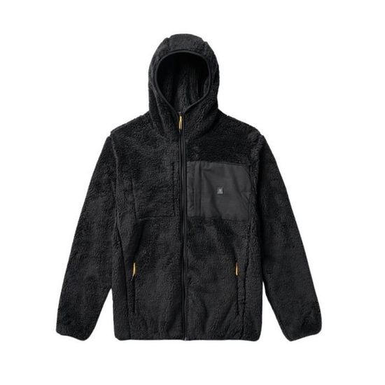 Polaire à capuche Roark Landfall - Homme - Noir - Montagne - Manches ...