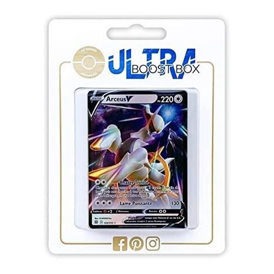 Jeu de cartes - MY-BOOSTER - ARCEUS V 122-172 - ULTRABOOST X EPEE ET ...