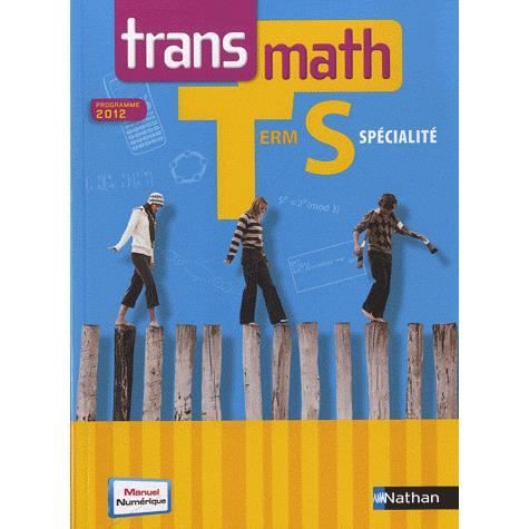 Transmath Terminale S - Spécialité - Cdiscount Librairie