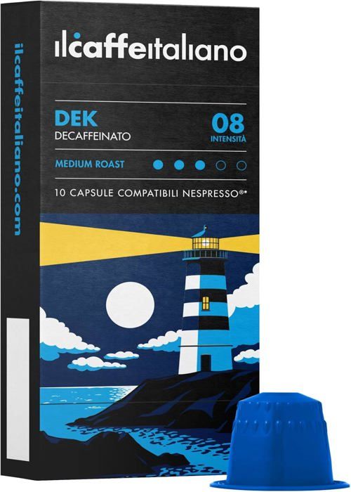 Il Caffè Italiano Capsules Compatibles Nespresso Décaféiné 100Pcs ...