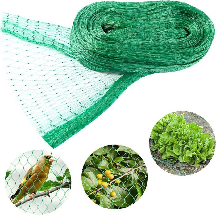 Filet Anti Oiseaux 6mX10m,Filet Anti Pigeon,Filet Oiseaux Protégez ...