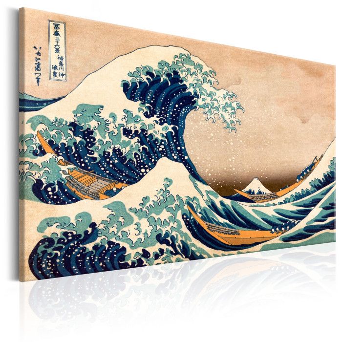Tableau - The Great Wave off Kanagawa (Reproduction) - 60x40 - Artgeist ...