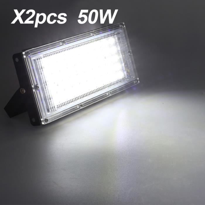 Projecteur LED 220V Extérieur Lampadaire étanche 50W Cultiver une lampe ...