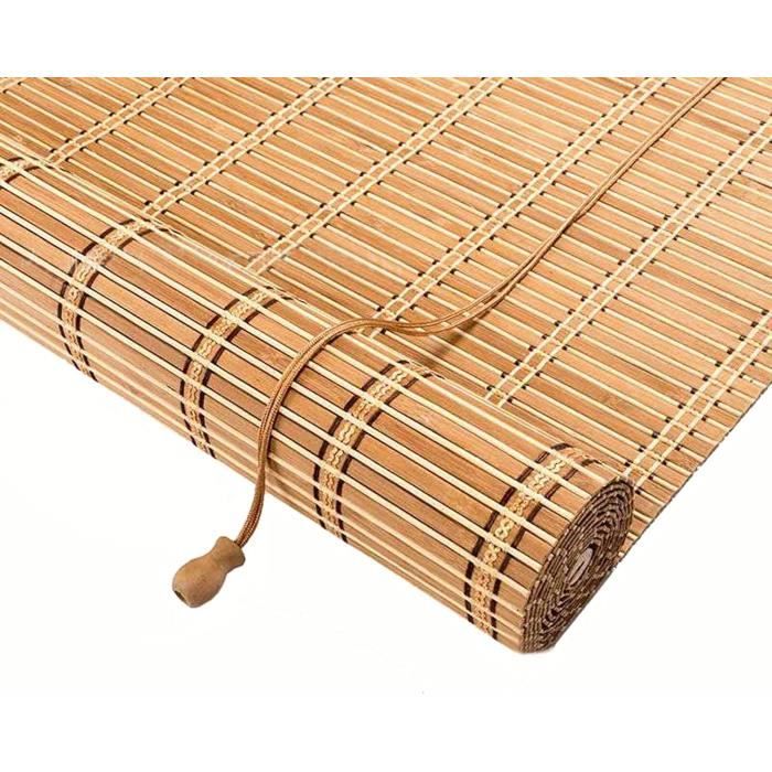 Store À Rouleau En Bambou Naturel,Store Enrouleur Exterieur,Store En ...