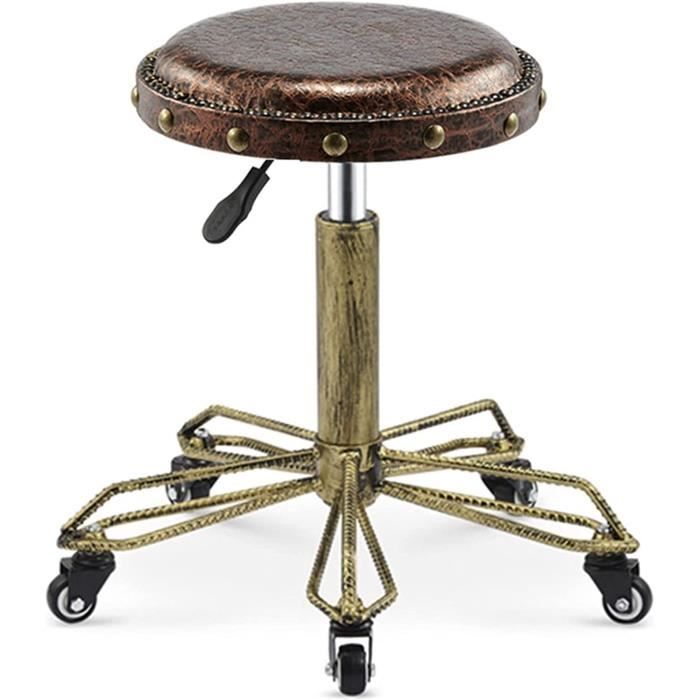 WEYE-Tabouret roulettes Tabouret de Chaise de Salon roulable ...