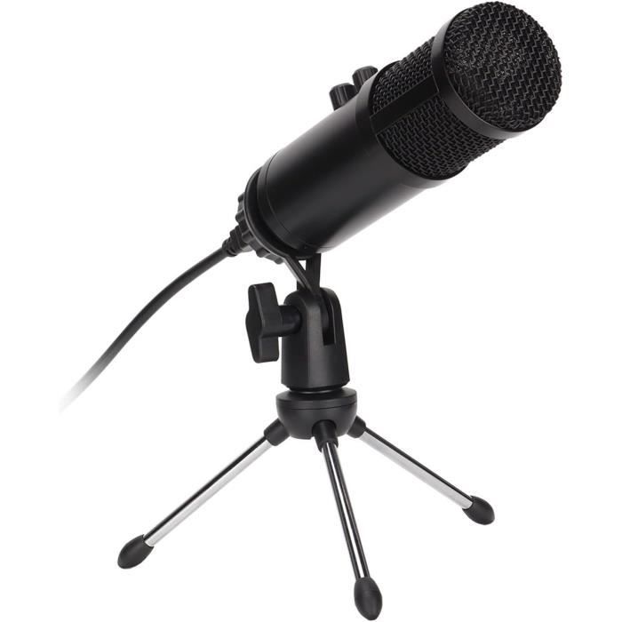 Microphone À Condensateur Usb, Kit De Micro Pc À Condensateur Pour ...
