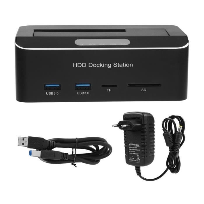 Atolla Hub USB,Station d'accueil pour disque dur externe SATA 2.5-3.5 ...