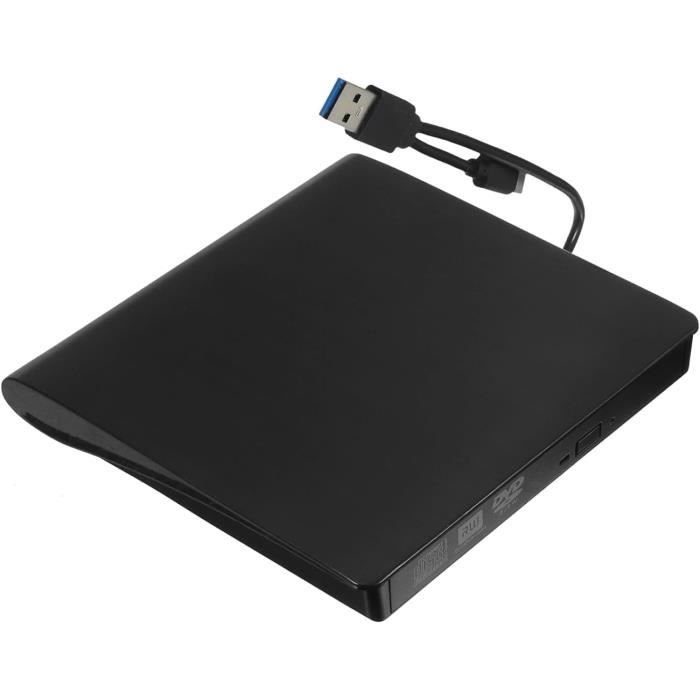Werenoi CD Disque Externe Lecteur Optique Lecteur De DVD Externe ...