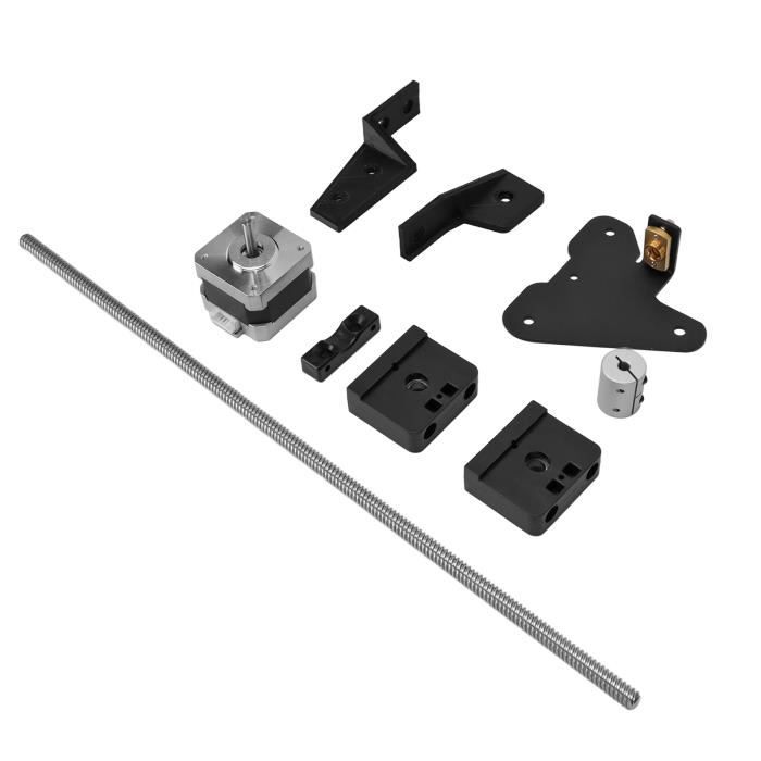 EJ.life Stepper Motor Lead Screw, Dual Z Axes Kit All Aluminum Coupling ...
