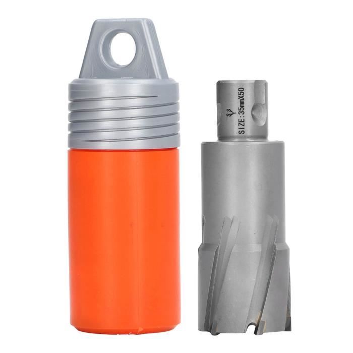 EJ.life Mag Hole Bit Mag Drill Bit Annular Cutter 50mm Outil de forage de profondeur de ...