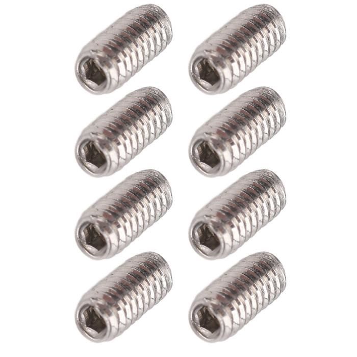 (M2 X 4)Assortiment De Vis Sans Tête DIN 916 50 Pièces Pour Traitement ...