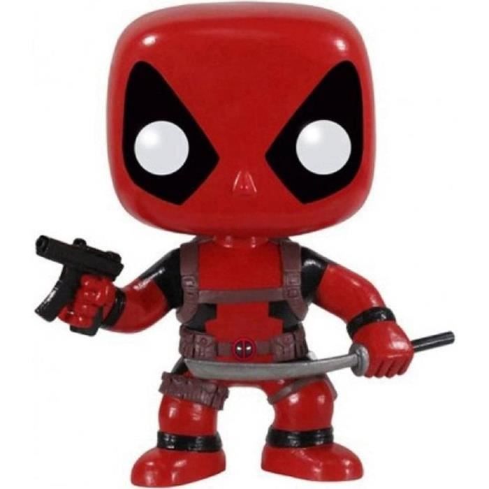Funko Marvel Pop! Vinyl Deadpool with Gun and Sword - Figurine en ...