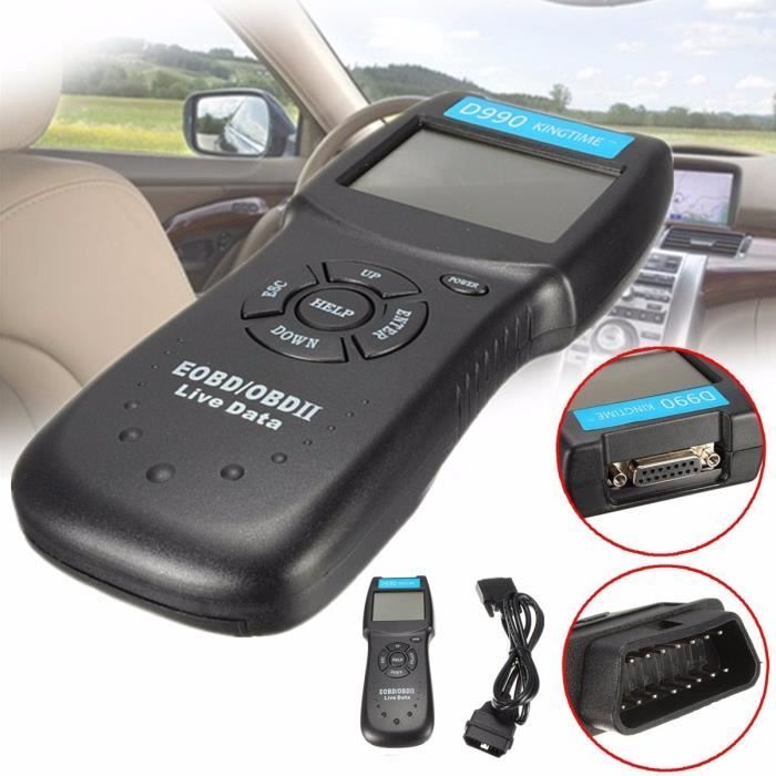 NEUFU D990 OBD2 Voiture Auto Diagnosticque Scanner Code Lectueur ...