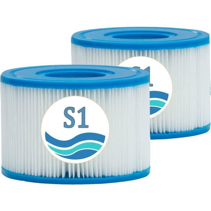 Filtre S1 pour Intex Spa filtrante - Filtrante Type S1 Cartouches ...