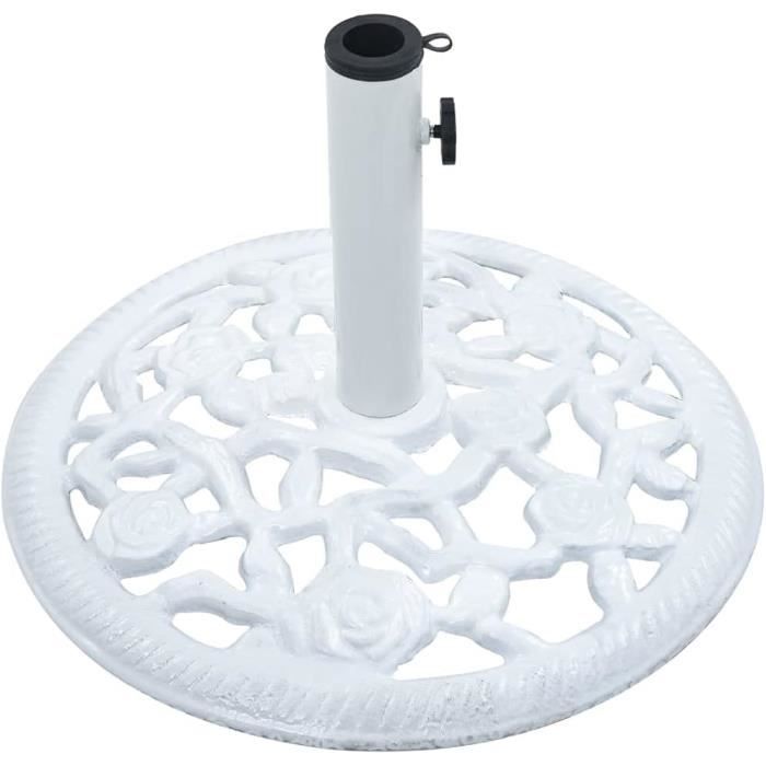 Pied De Parasol Avec Adaptateur, Base De Parasol Avec Motif Floral ...