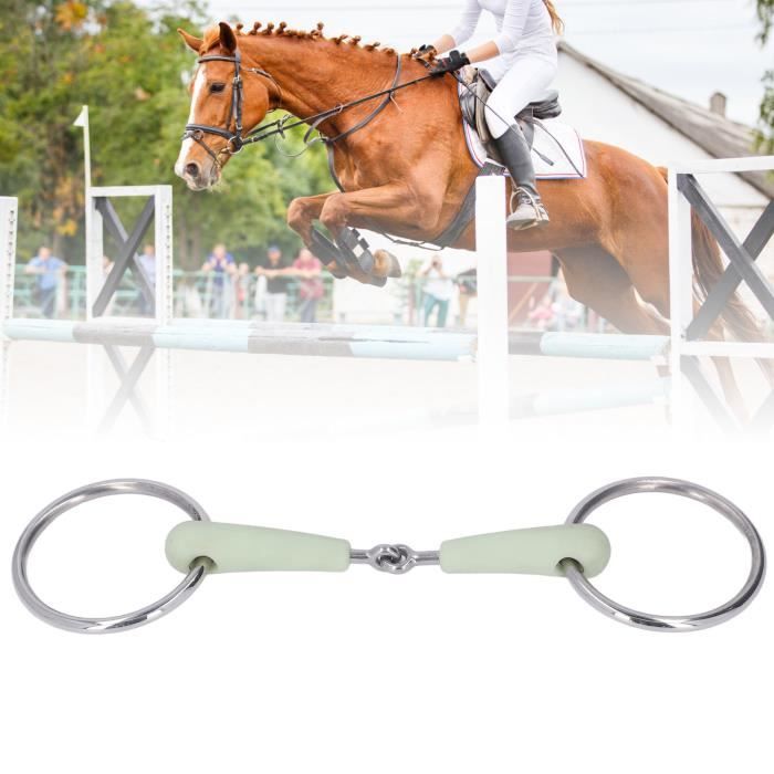 NEUF Filet à bouche de cheval Filet de bouche de cheval de 130 mm avec ...