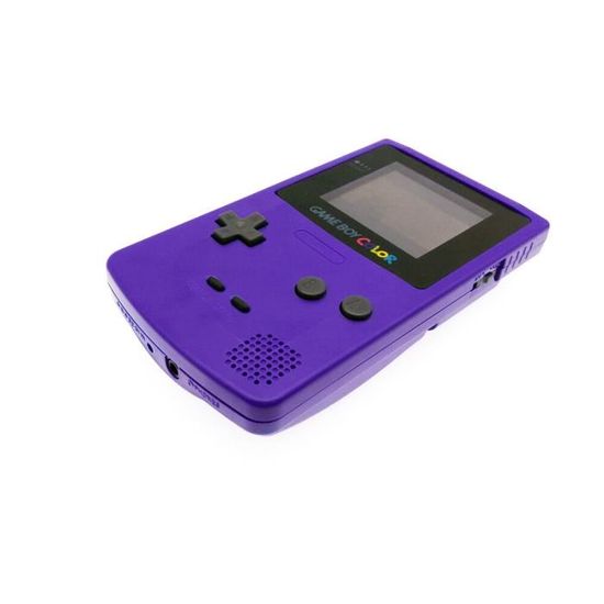 Console portable - Nintendo - Game Boy Color - Violet - Écran couleur ...