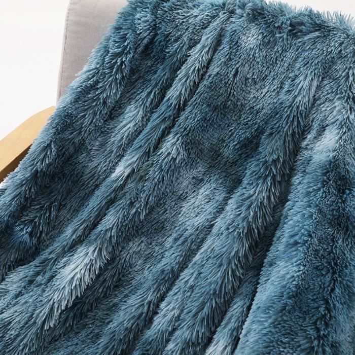 Couverture D'hiver Double Face, Plaid Couverture De Velours Chaude ...