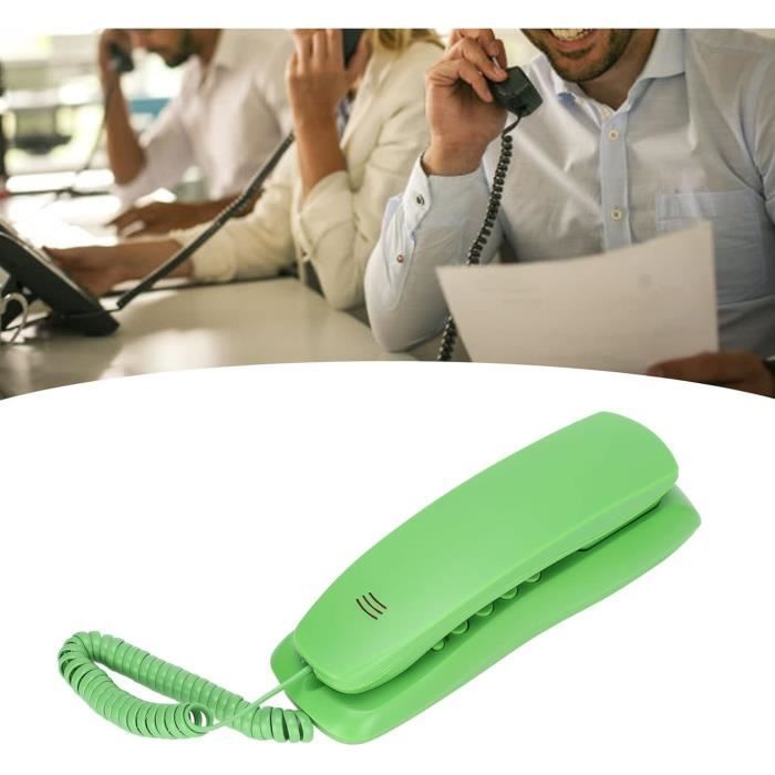 Téléphone Filaire Téléphone Fixe Abs Kxt628 Téléphone D'Hôtel Mur Téléphone Filaire De Bureau ...