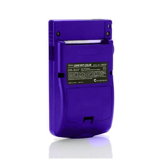 Console portable - Nintendo - Game Boy Color - Violet - Écran couleur ...