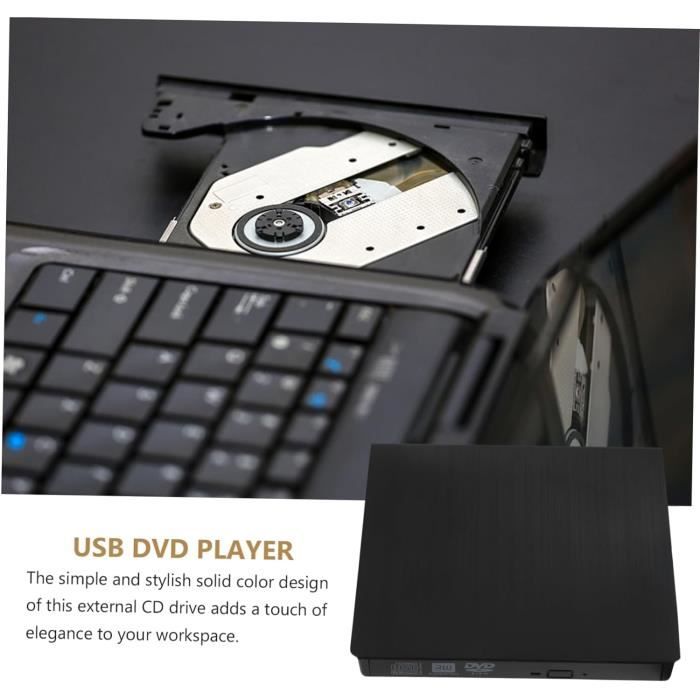 Werenoi CD Disque Externe Lecteur Optique Lecteur De DVD Externe ...