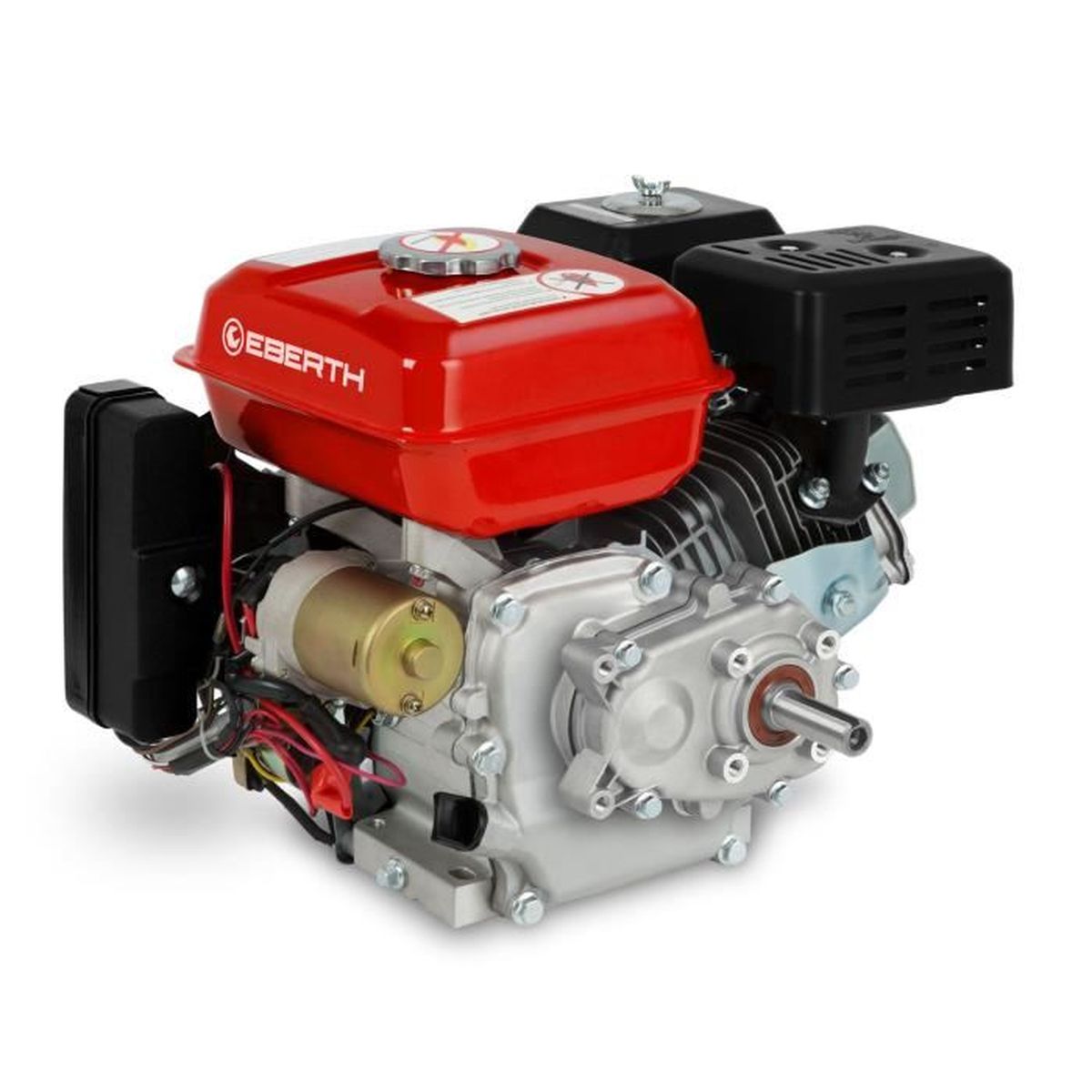EBERTH 6,5 CV Moteur Thermique à Essence, Moteur de Kart avec Réducteur ...
