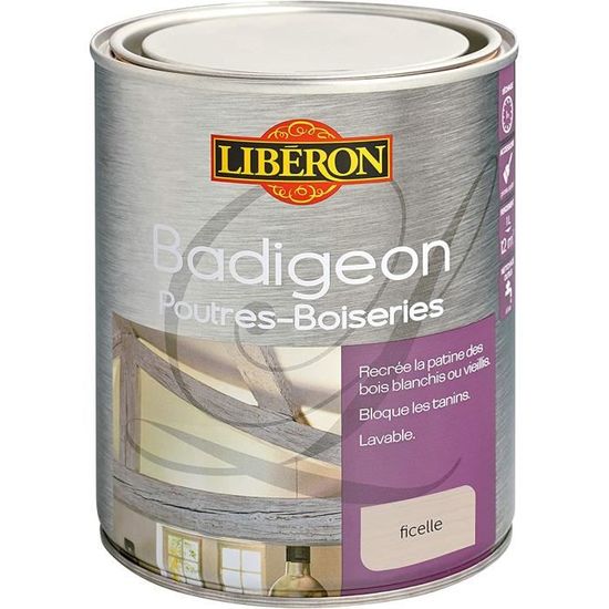 Badigeon poutres et bo ries, Ficelle 1L[2567] - Cdiscount Bricolage