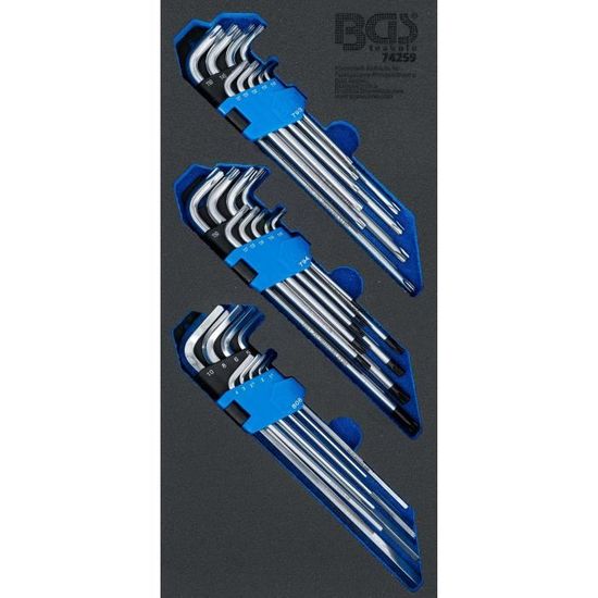 INSERT DE SERVANTE D'ATELIER 1-3 : JEU DE CLÉS COUDÉES | EXTRA LONG ...