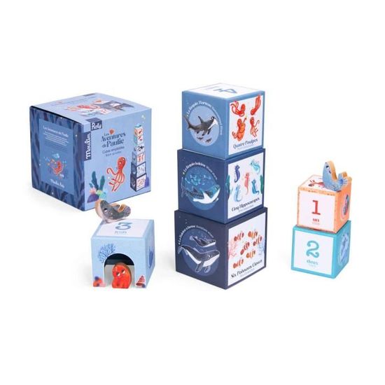 Cubes empilables Les aventures de Paulie - Cdiscount Puériculture ...