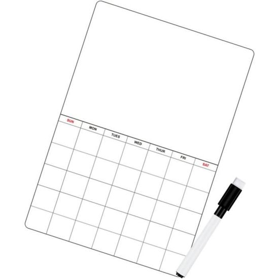 2 Ensembles Réfrigérateur Aimant Réfrigérateur Tableau Calendrier ...