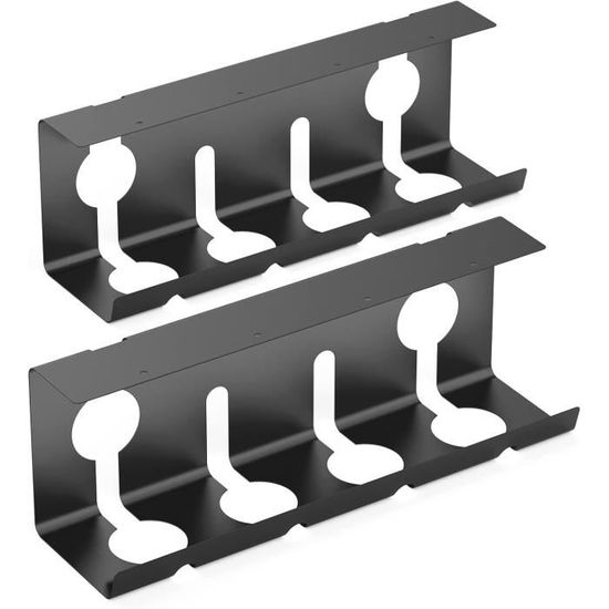 Cable Management Bureau Range Câble 2 Pcs Rangement Câble Bureau 43 X ...