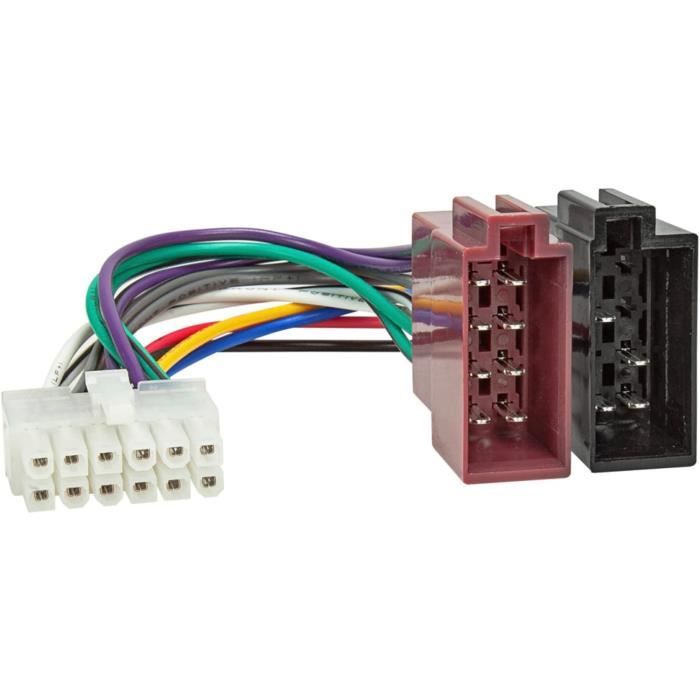 Câble Adaptateur Faisceau Autoradio Fiche Iso Radio Compatible Avec ... Câble Adaptateur Faisceau Autoradio Fiche Iso Radio Compatible Avec ...