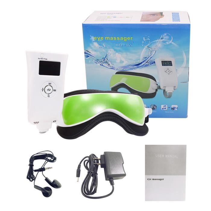 La couleur verte Masque de pressothérapie intelligent pour les yeux ...