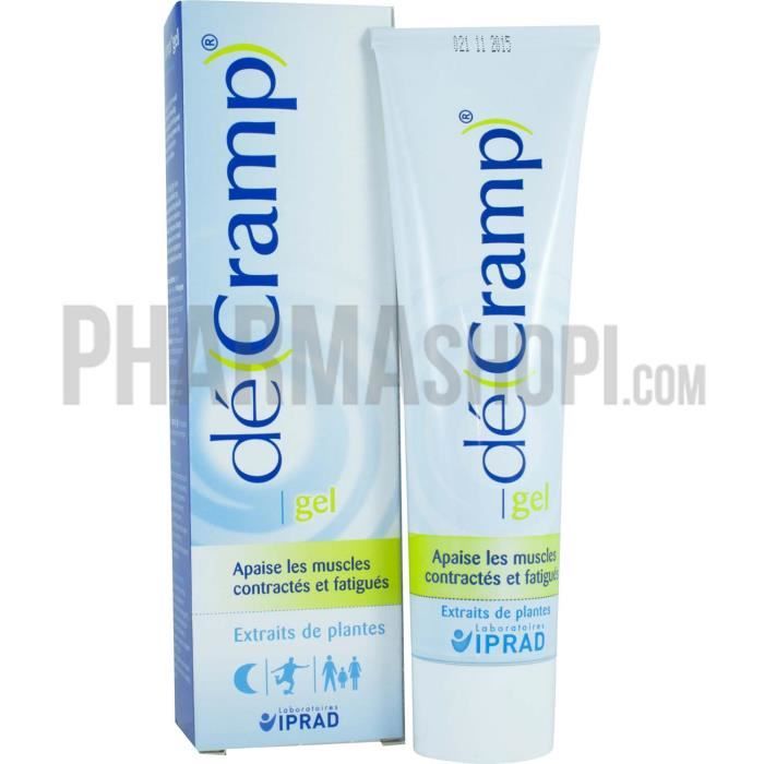 Décramp gel apaise les muscles contractés et fatigués - Cdiscount Santé ...