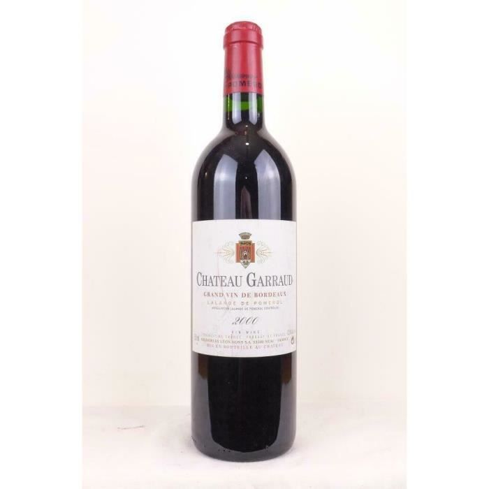 Lalande de pomerol château garraud rouge 2000 - bordeaux - La cave ...