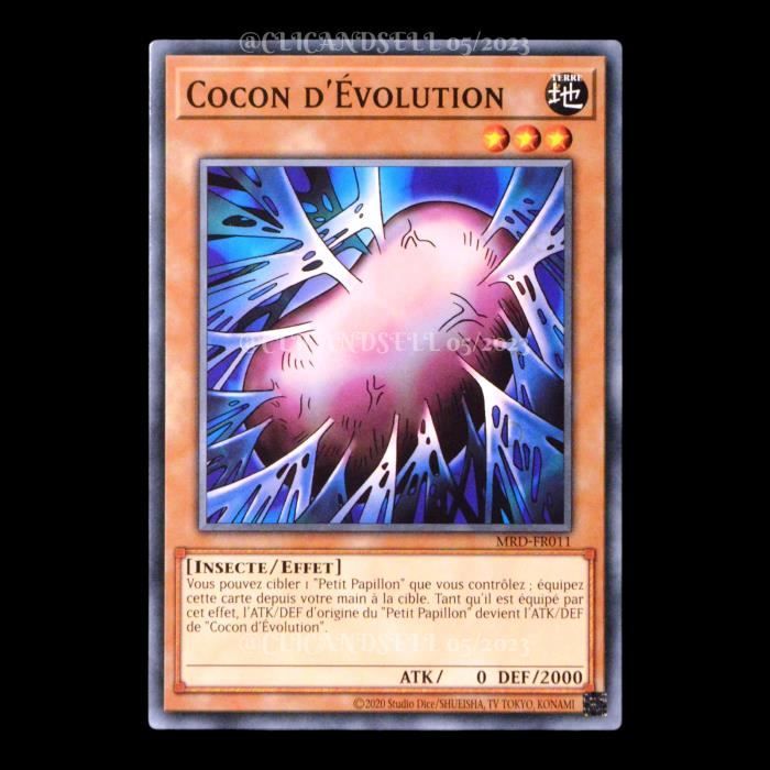 Carte YU-GI-OH MRD-FR011 Cocon d'Évolution - Cdiscount Jeux - Jouets