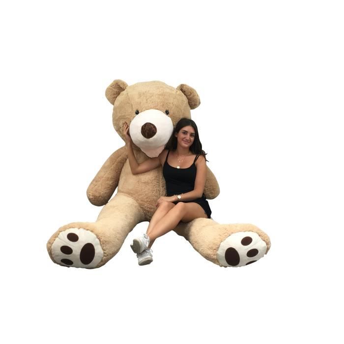 Banabear marron 260cm, Nounours géant, Ourson immense idéal pour ...