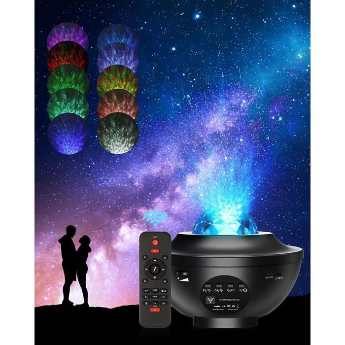 Projecteur Ciel Etoile,21 Modes Éclairage Lumiere Galaxie Plafond ...