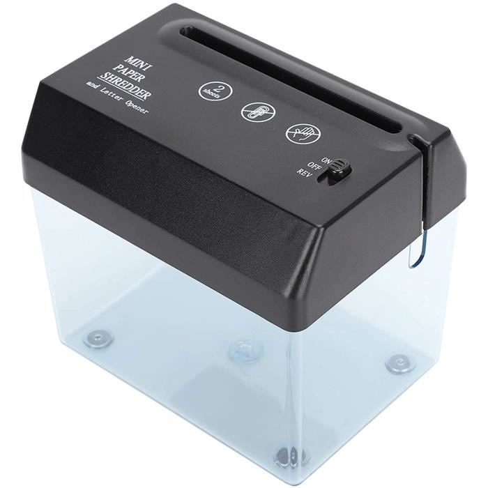 Destructeur de Papier OuvreLettre Mini Petit Bureau USB eacutelectrique ...