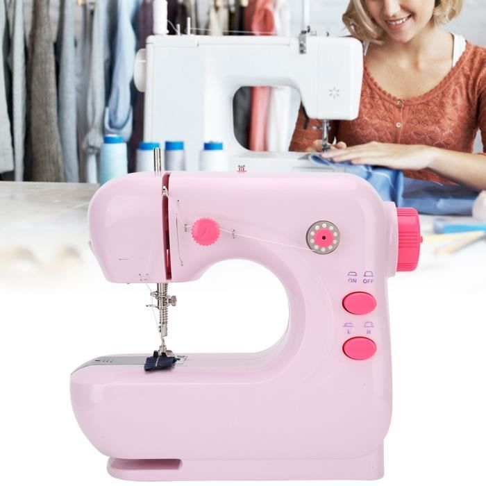 Machine à coudre de table portable Overlock outil de broderie ...