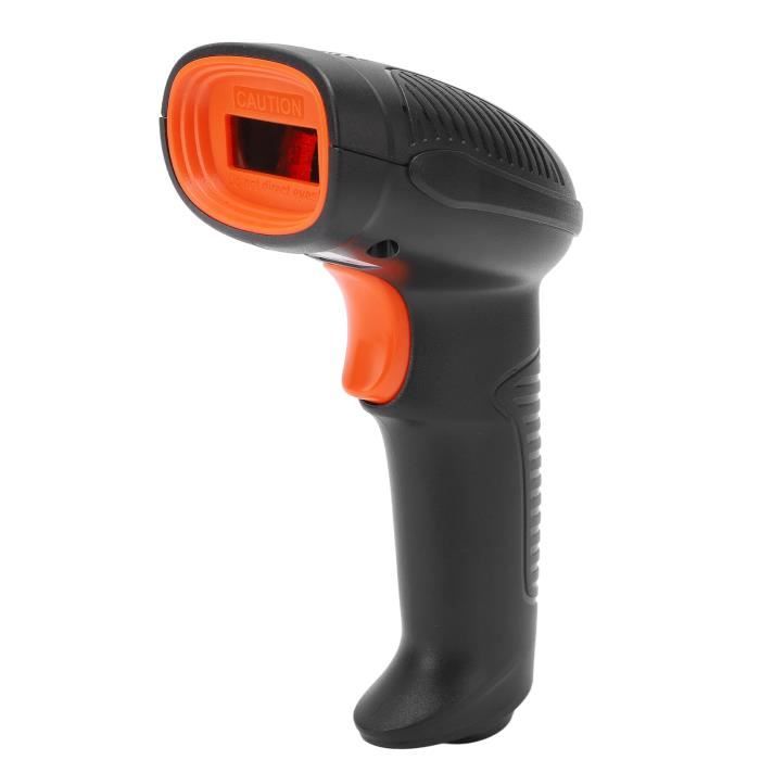 EJ.life Scanner de codes-barres portable Lecteur de codes-barres 1D ...