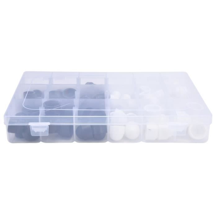 EJ.life caches écrous Kit d'assortiment de capuchons à vis de boulon de couvercle d'écrou ...