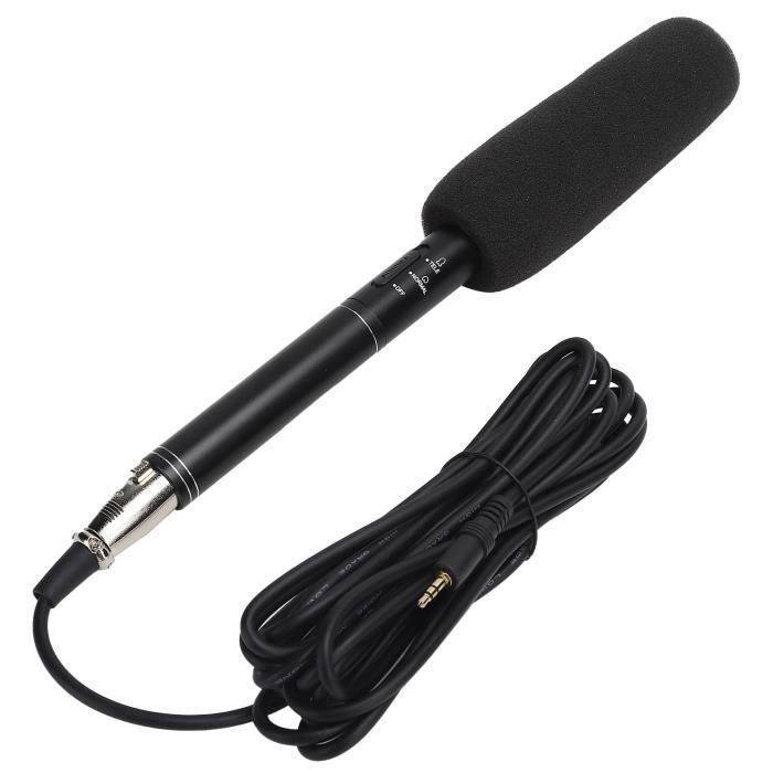 SWT Mini Microphone d'interview haute sensibilité noir Mini micro ...