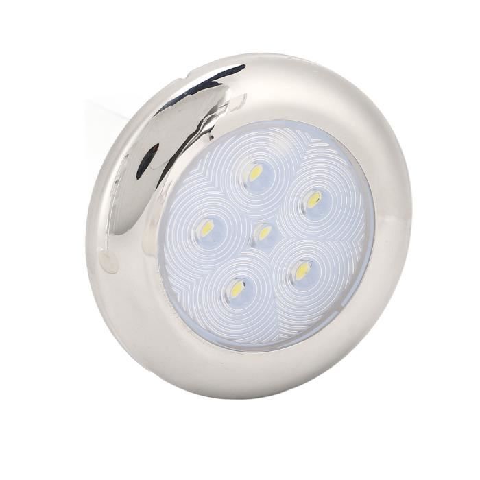 Garosa Plafonnier Led RV 12V Led RV Plafond Dôme Lumière Blanc Bleu ...
