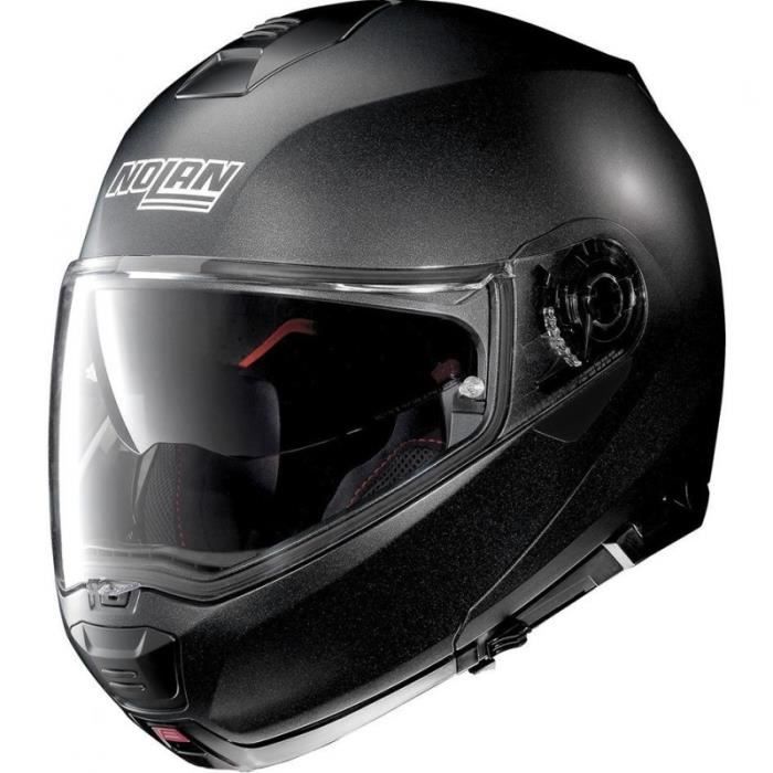 Casque Moto Modulable NOLAN - N100 5 Special n-Com Black GraphiteNoir ...