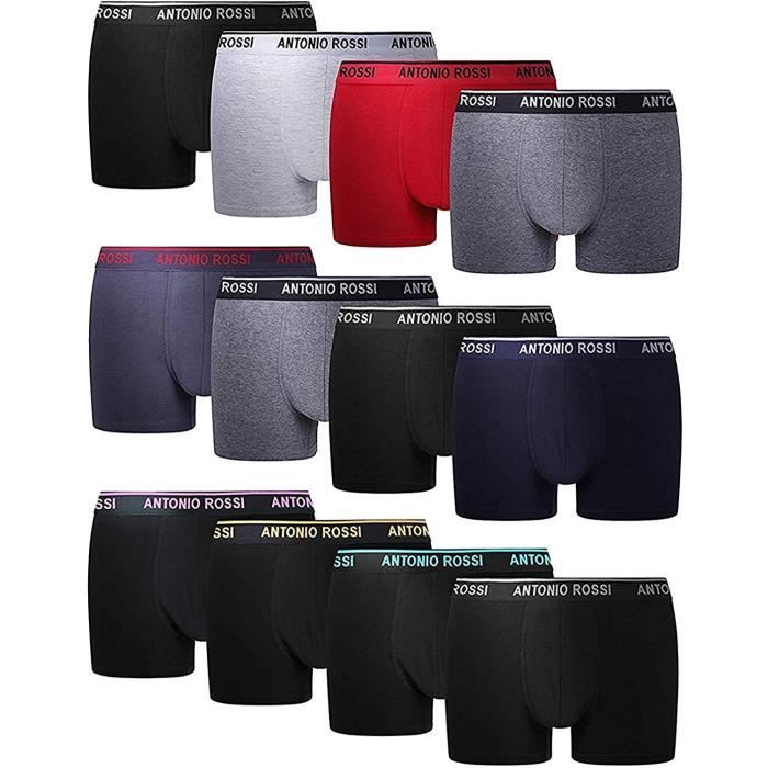 Fitted Boxer Shorty Homme Sombre - Cdiscount Prêt-à-Porter