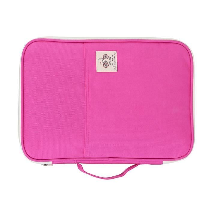 SALALIS Document Case A4 Document Bag File Folder Portfolio Organizer ...