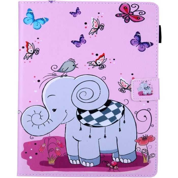 Animaux Rose Coque Tablette 8 Universelle Enfant 360 Antichoc ...