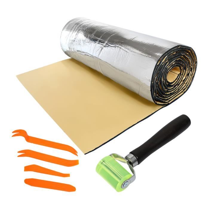 SOURCING MAP Plaque isolante phonique 10mm Voiture Porte Isolation ...